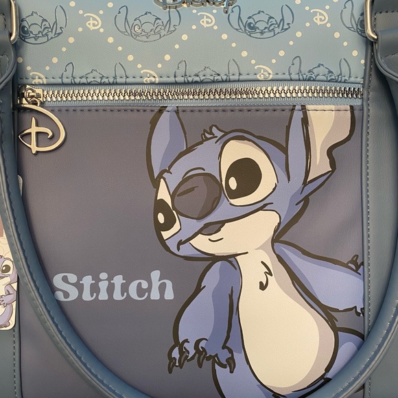 Disney | Accessories | Primark Disney Stitch Weekender Duffle Overnight ...